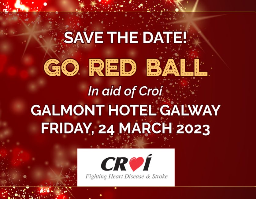 Go Red Ball, in aid of Croí • Croi Heart & Stroke Charity
