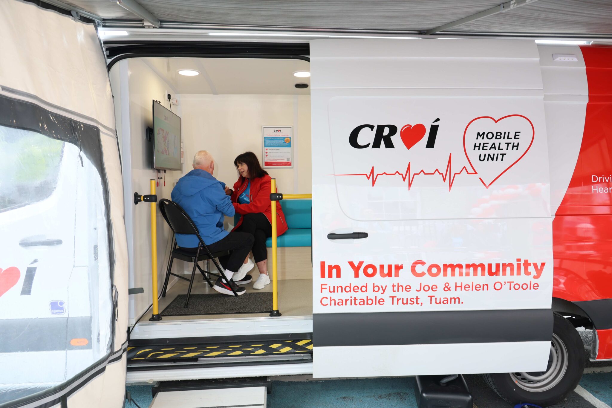Croí Mobile Health Unit Launch In Tuam In May 2024 • Croi Heart